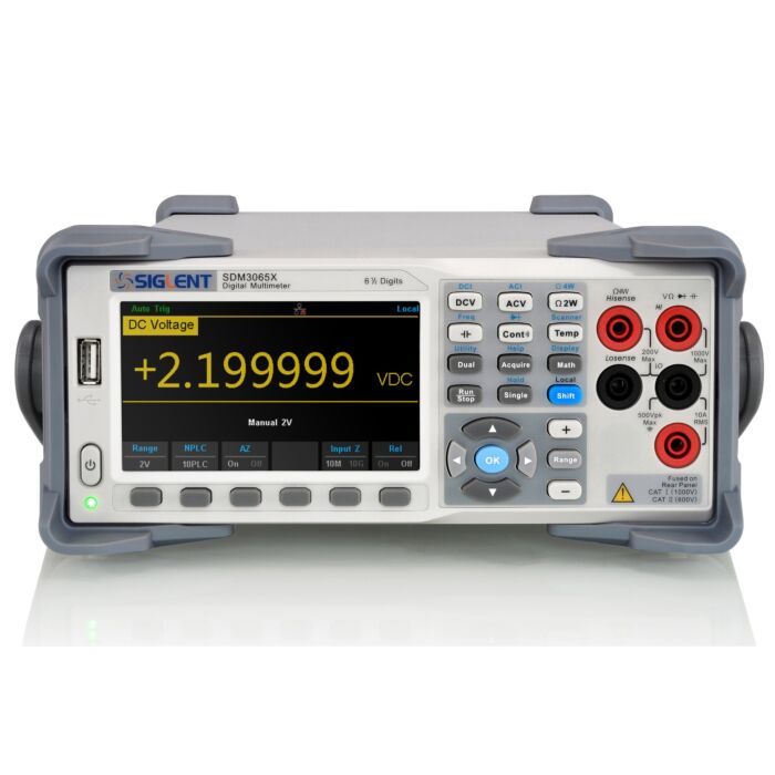 Siglent SDM3055-SC 5,5 siffer multimeter med 16 kanal multiplexer